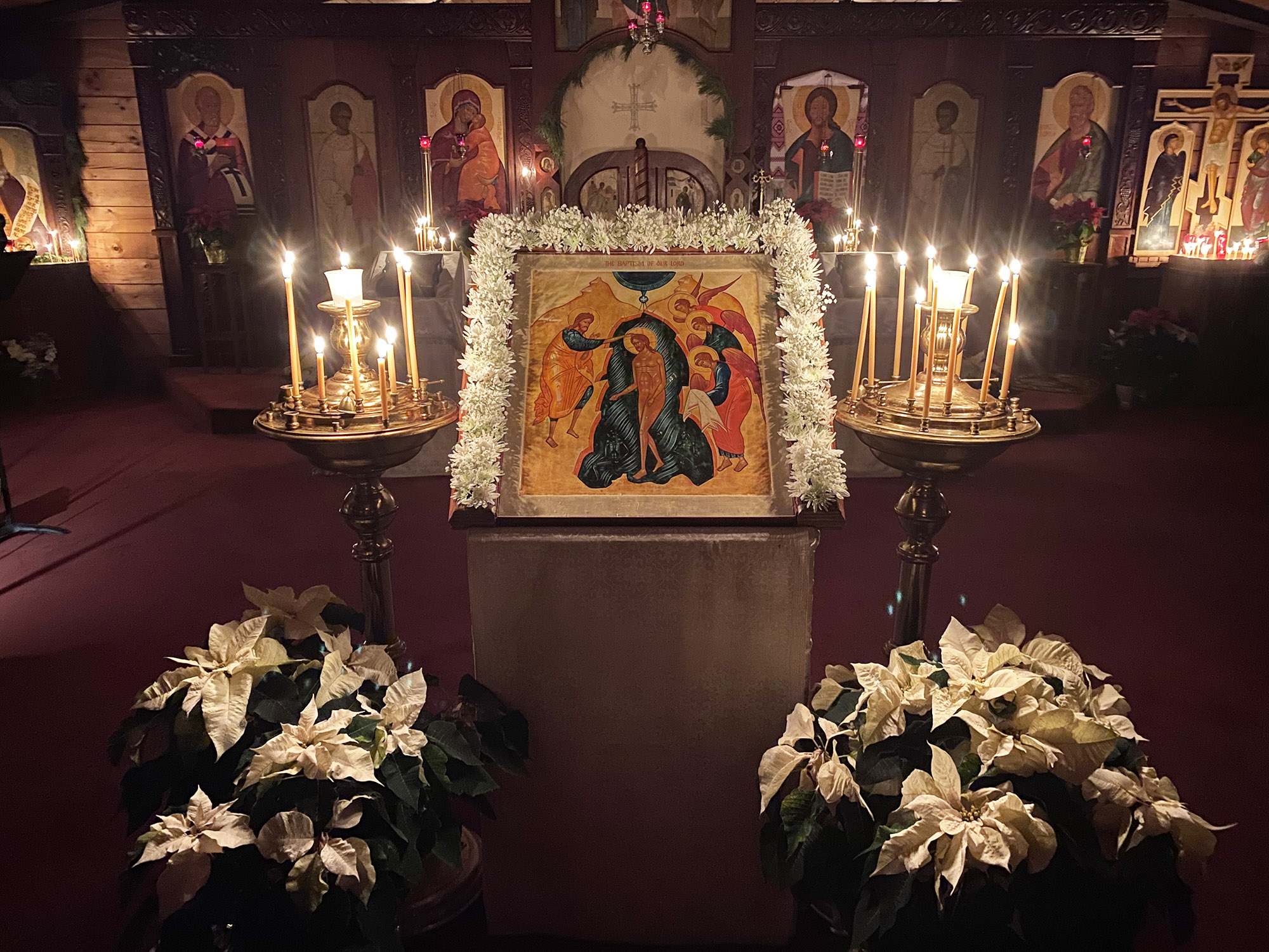 Christ is baptized! In the Jordan! – Saint Andrew's Orthodox Church